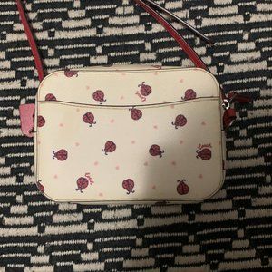 Coach | Bags | Coach Ladybug Mini Camera Bag Cross Body Purse Red And ...